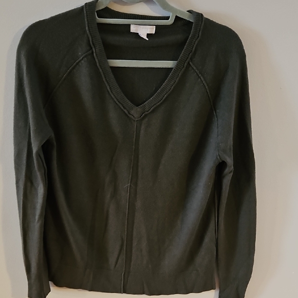 14th & Union | Sweaters | 4th Union Olive Knit Top | Poshmark